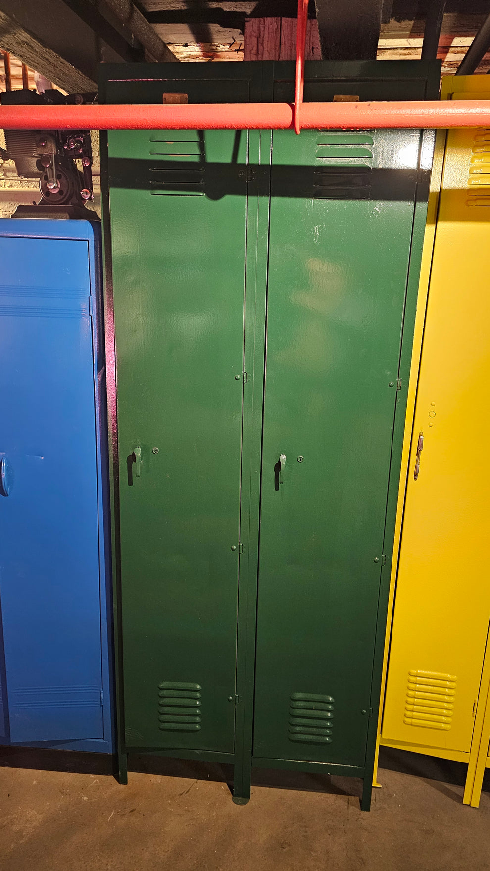 Emerald Green Industrial Steel Locker – Beyond Grandmas House