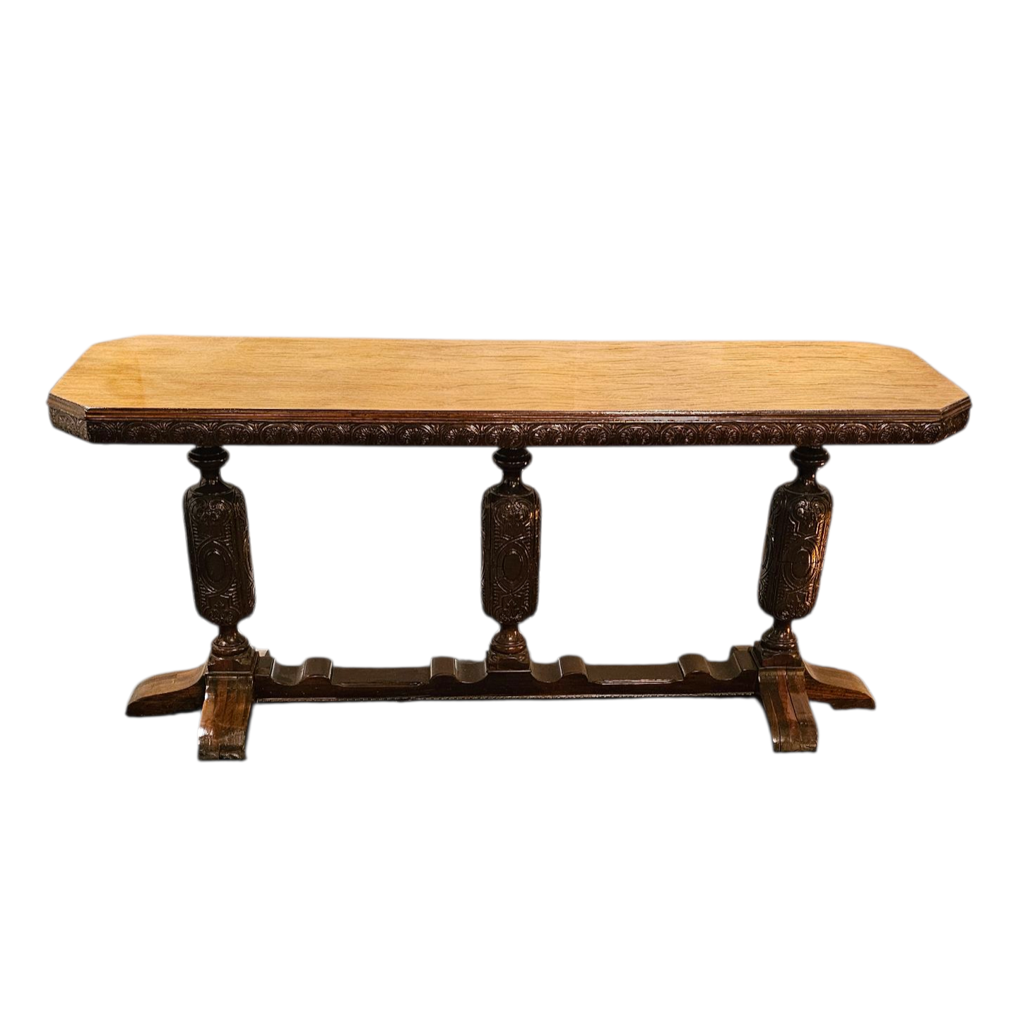Table | Carved Trestle – Beyond Grandmas House